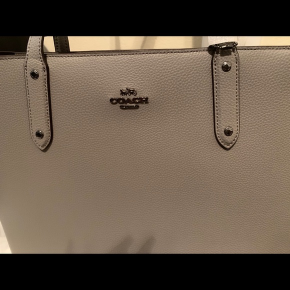 Coach | Bags | Coach Purse Gray | Poshmark